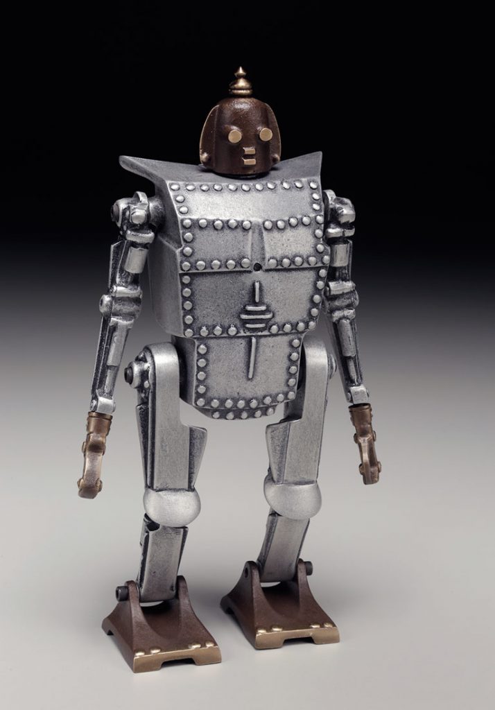 Scott Nelles - Bob the Robot Coin Bank | Grovewood Gallery