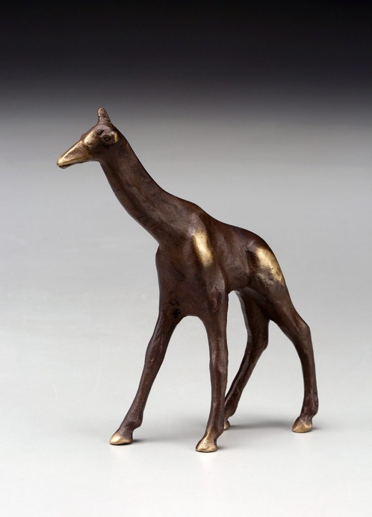 Scott Nelles - Small Giraffe Sculpture | Grovewood Gallery