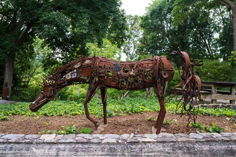 Garden Horse by Jonathan Bowling | Grovewood Gallery