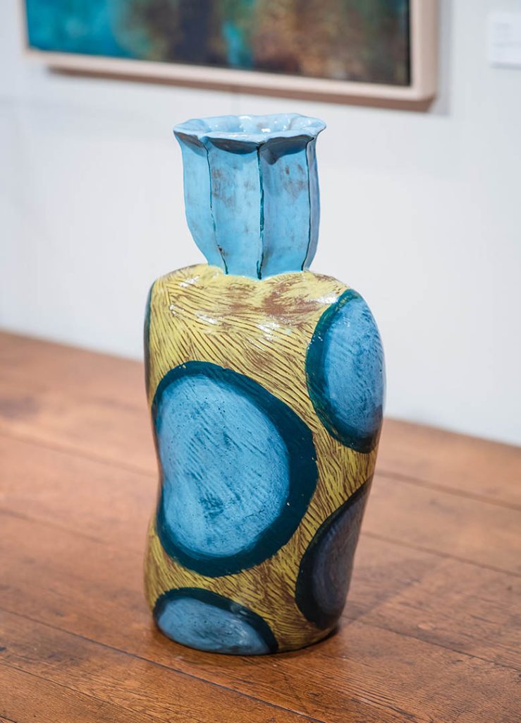Sculptural Vase by Robert Milnes | Grovewood Gallery